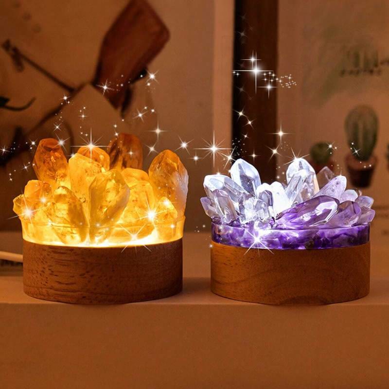 Olivenorma Rough Stone Night Light Crystal Lamp – us.olivenorma