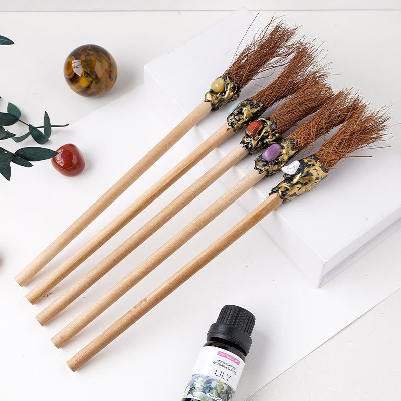 Olivenorma Crystal Decor Magic Broom Pencil Witches Broom – us.olivenorma